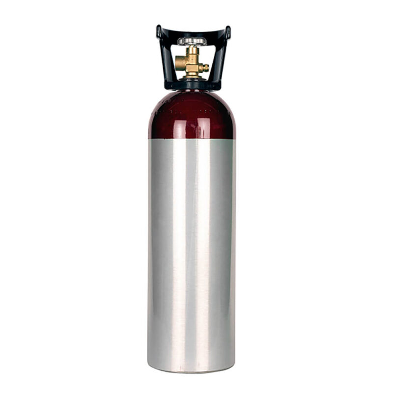 50 lb C02 Cylinder New Aluminum Tank | Purchase Affordable C02 Tanks at ...