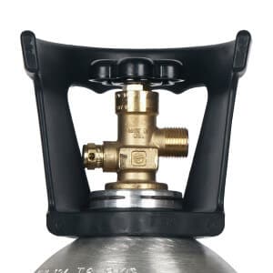 10 lb CO2 Cylinder with Siphon Tube and Handle - Aluminum - New ...