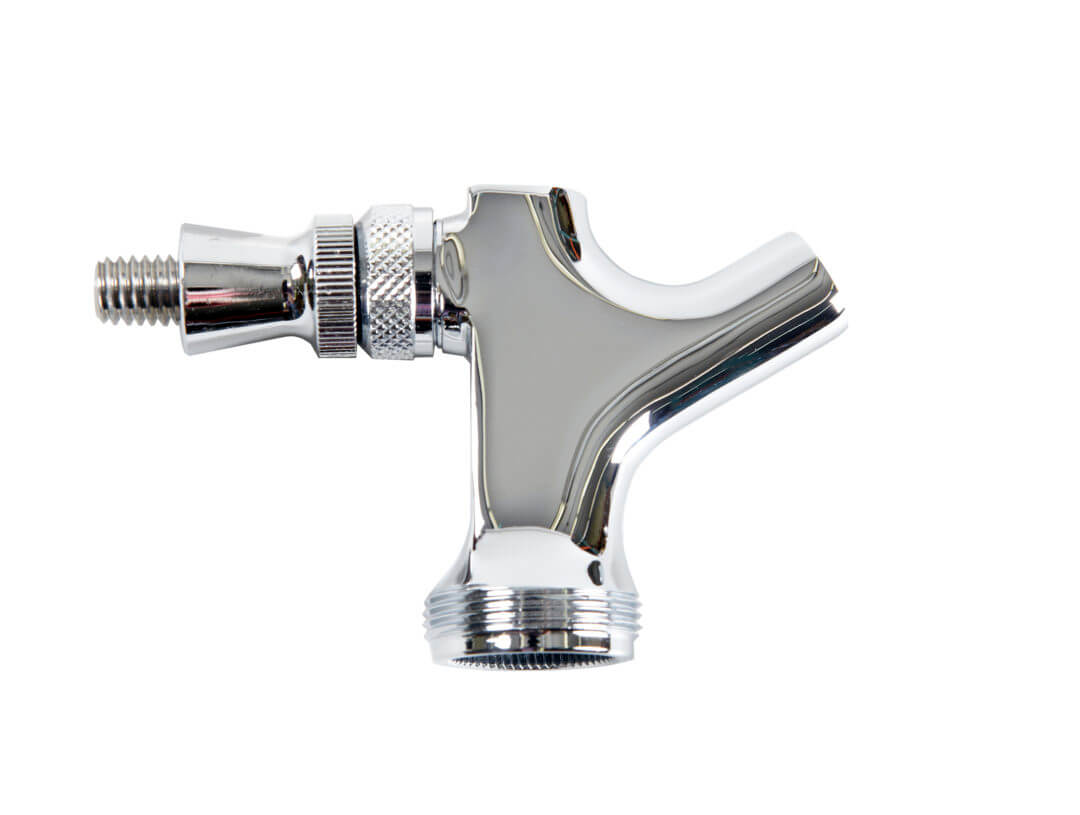 Stainless Steel Single Tap Draft Tower with Gas Distribution Kit