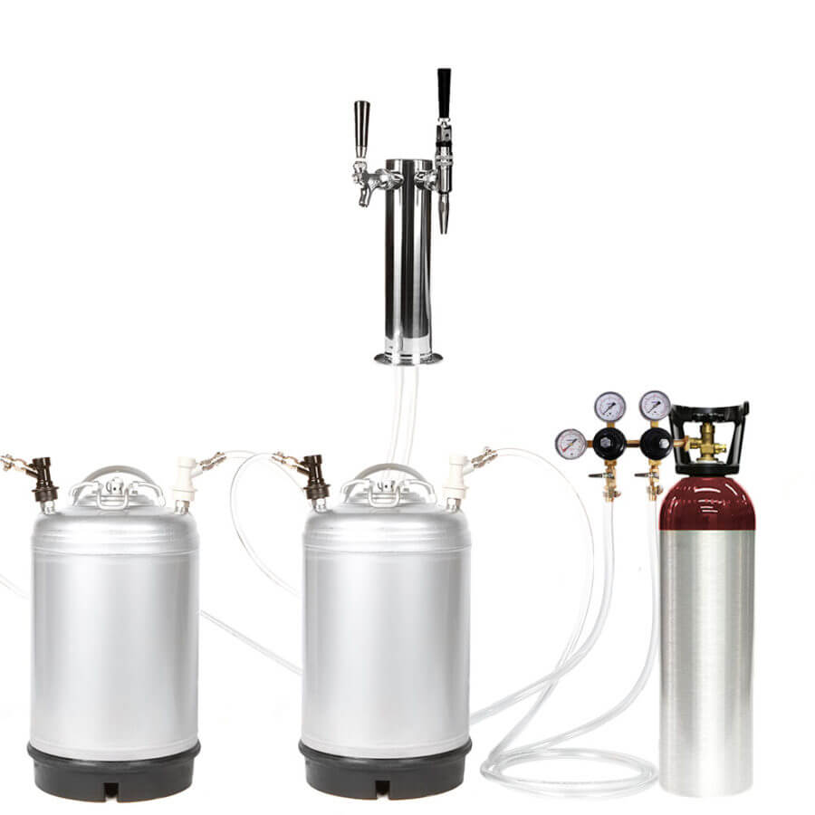 Cold Brew Coffee And Nitro Coffee Keg Kit - Dual Three Gallon Kegs ...