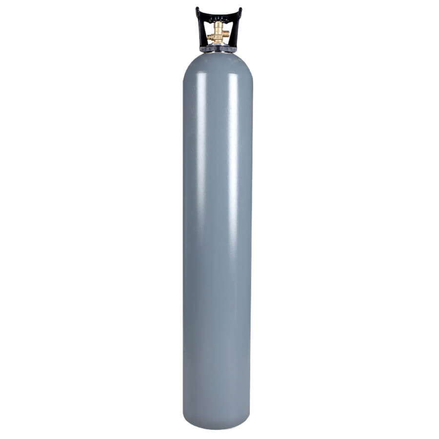 20 lb CO2 Cylinder with Siphon Tube and Handle - Aluminum - New ...