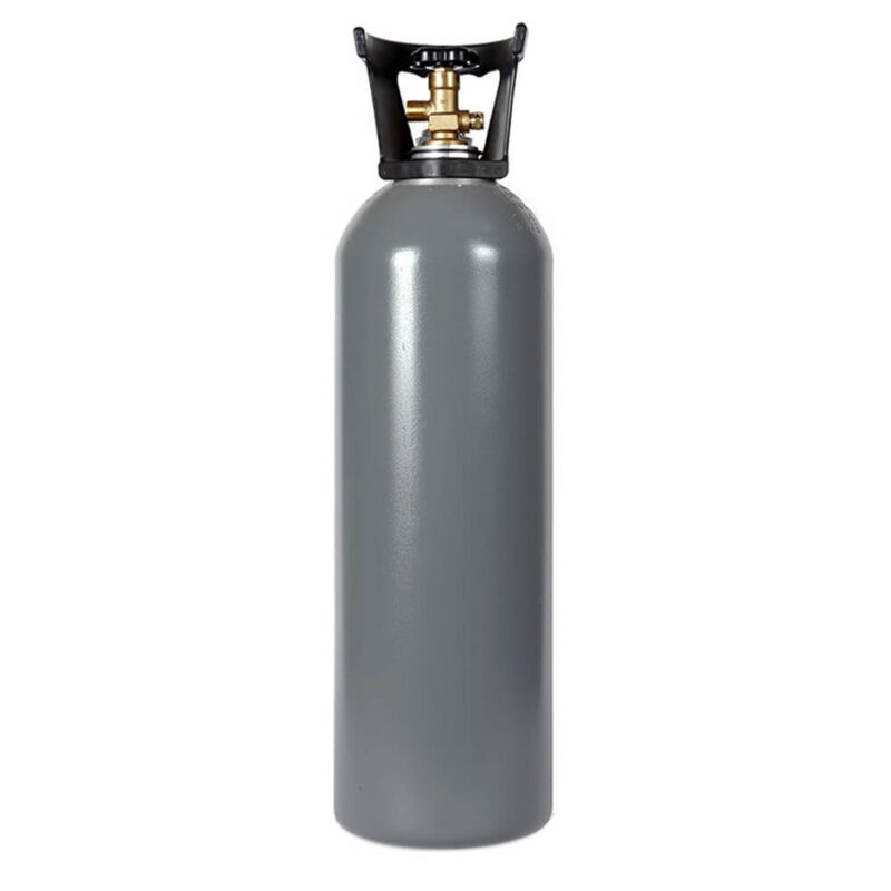 20 lb CO2 Cylinder with Handle - Aluminum - Recertified | Beverage Elements